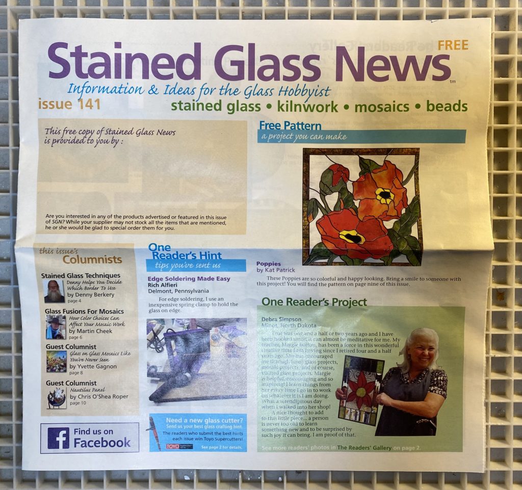 Stained Glass News - Issue 141 - AANRAKU GLASS STUDIOS