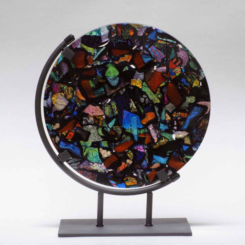Display Stand - Crescent (10 inch) - AANRAKU GLASS STUDIOS